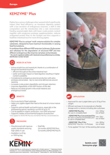 Feed enzyme to enhance the actions of enzymes secreted in the GIT